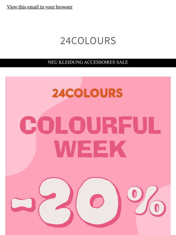 24colours: Black Week is starting now! | Milled