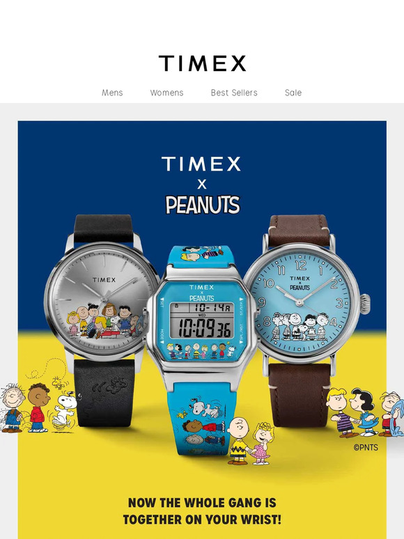 Timex: NEW Timex x Peanuts: The Gang's All Here! | Milled