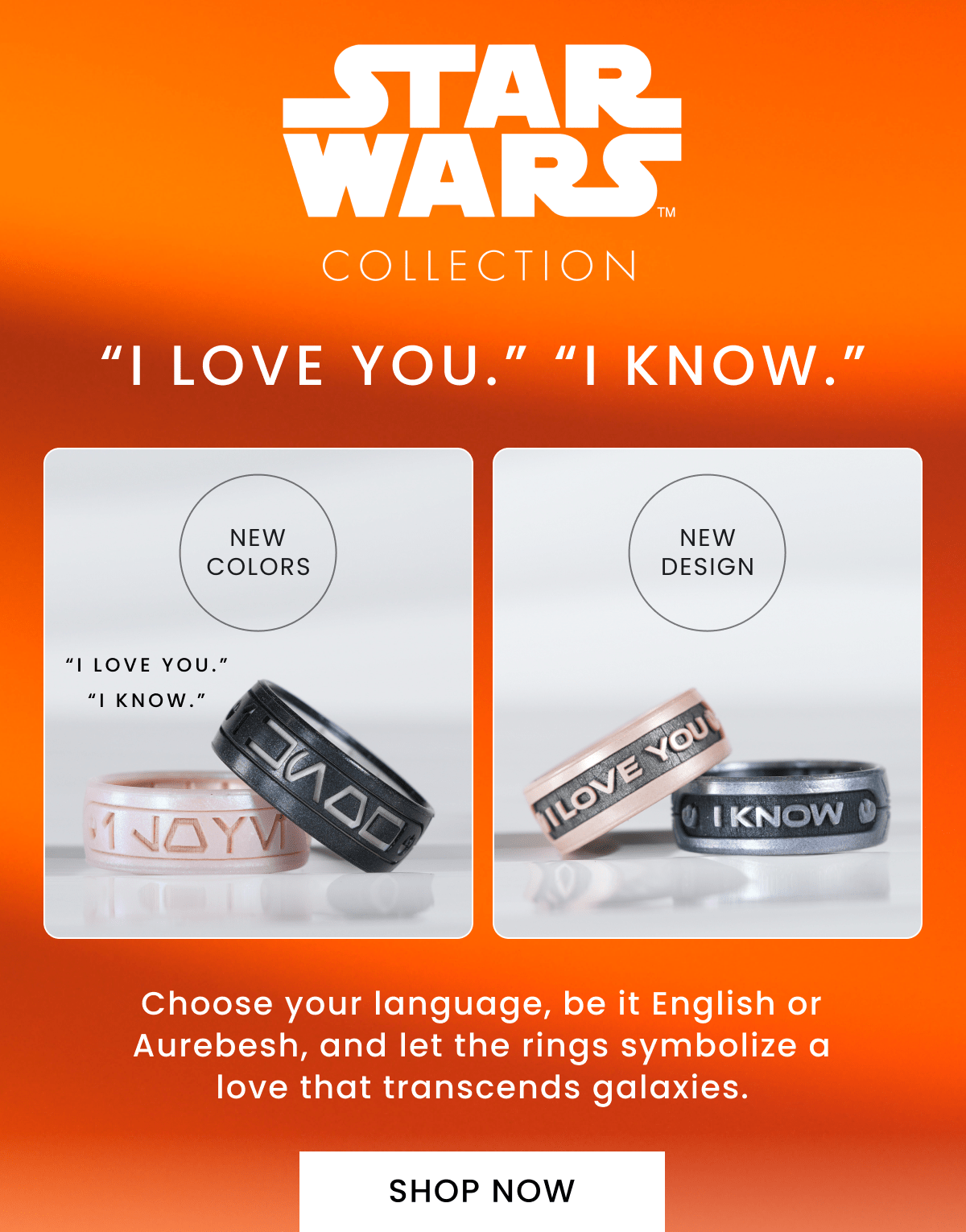 Enso Rings: 💫 New STAR WARS™ Rings 💫 | Milled