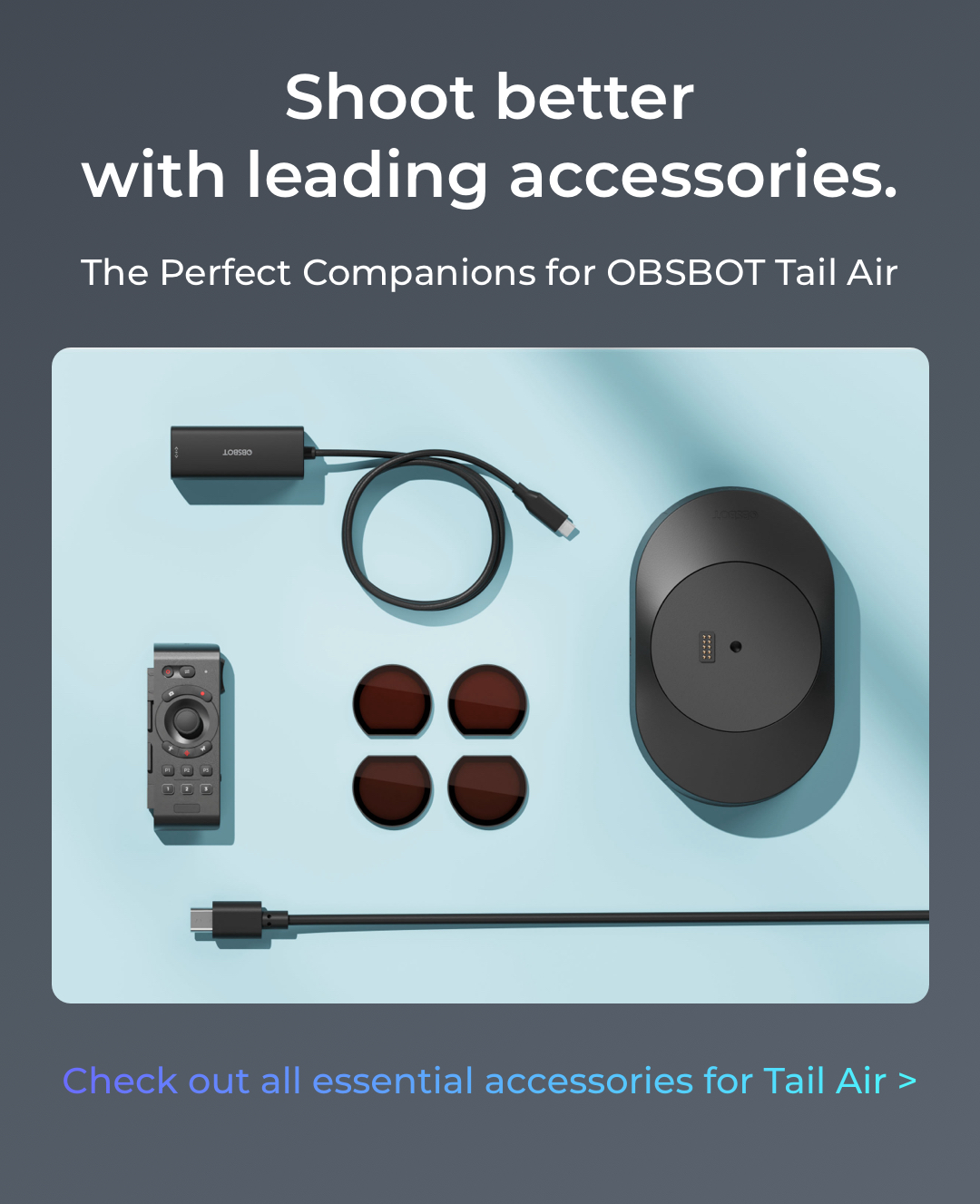 OBSBOT: 🎉 OBSBOT Tail Air is Now Available on Our Site! | Milled