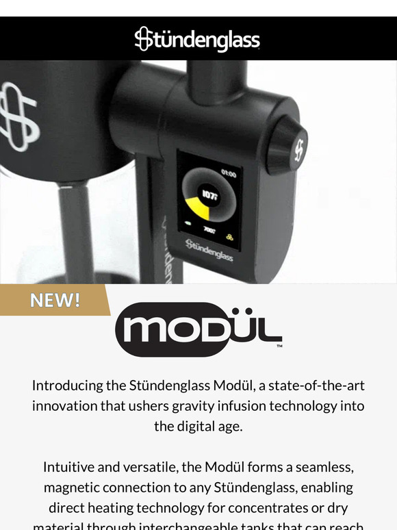 Stundenglass: Introducing the Stündenglass Modül, Gravity Infusion ...