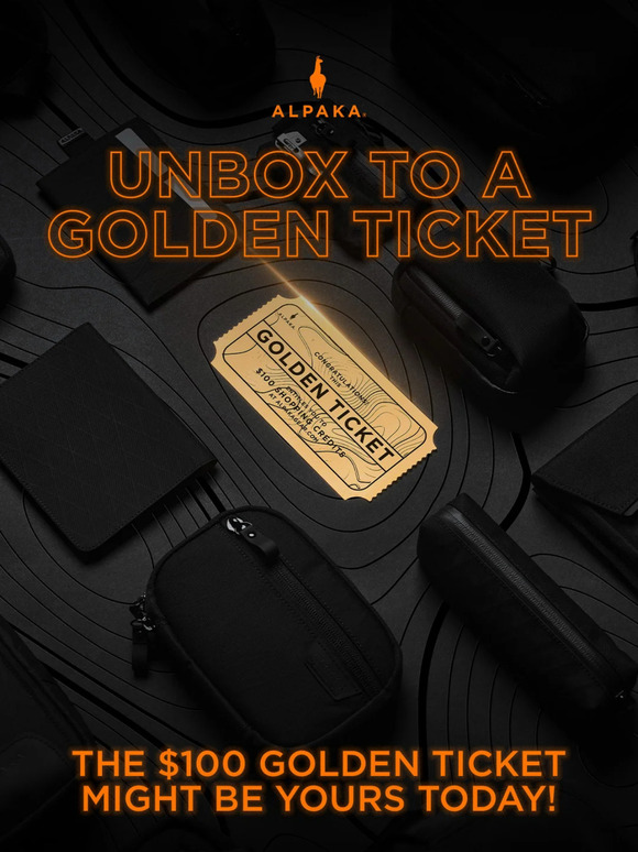 ALPAKA: Golden Ticket Giveaway Alert! 🎫 | Milled