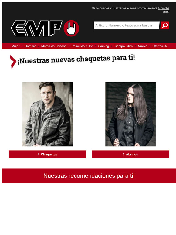 EMP Belgique: ¡Encuentra tu chaqueta perfecta! ¡Tenemos amplia gama de estilos y tallas! | Milled