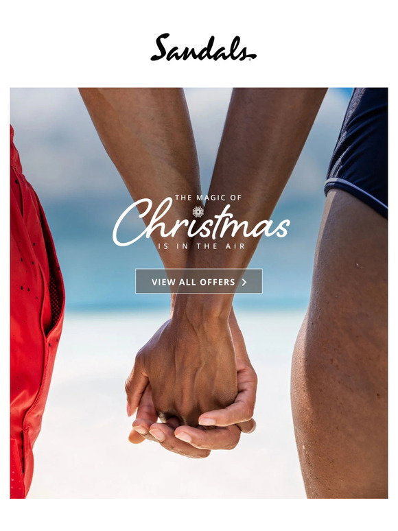 Sandals Resorts: Here's a festive message from us to you. Immerse ...