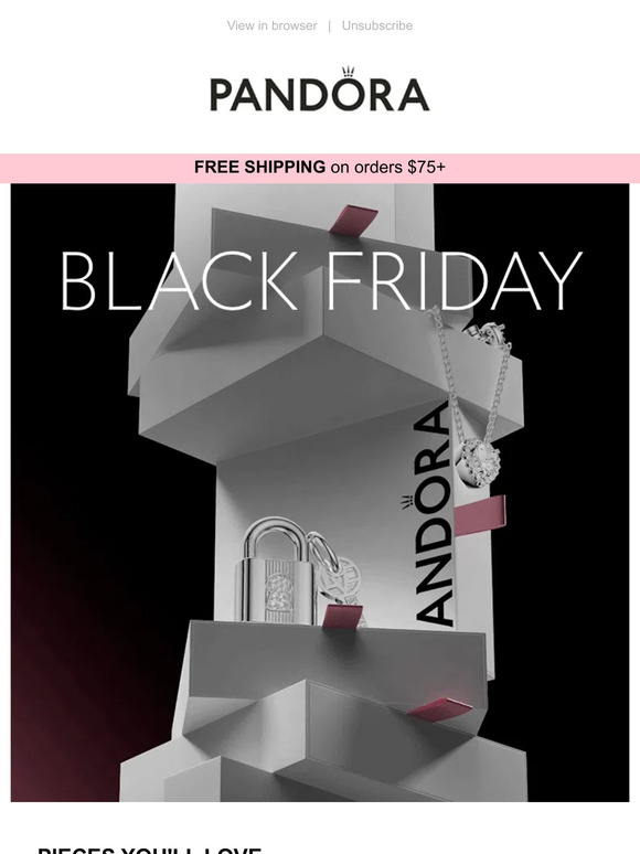 Pandora: Get up to 40% off your favorite Pandora pieces. Unwrap the joy ...