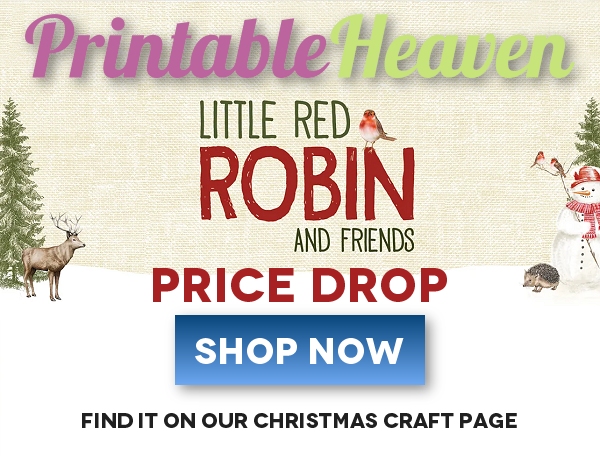 Printable Heaven: Little red robin craft Price drop | Milled