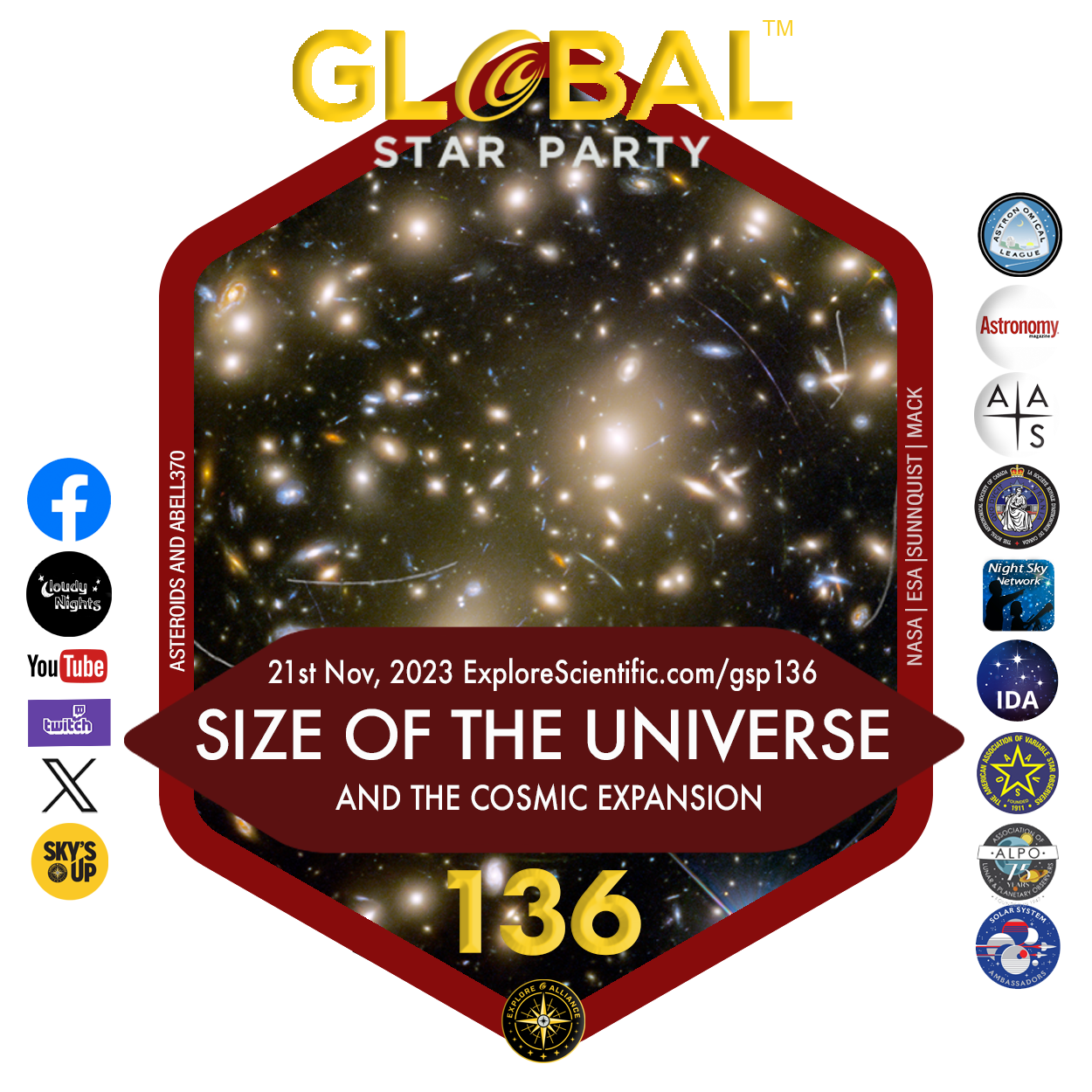 Explore Scientific: Expand your knowledge of the size of the universe ...