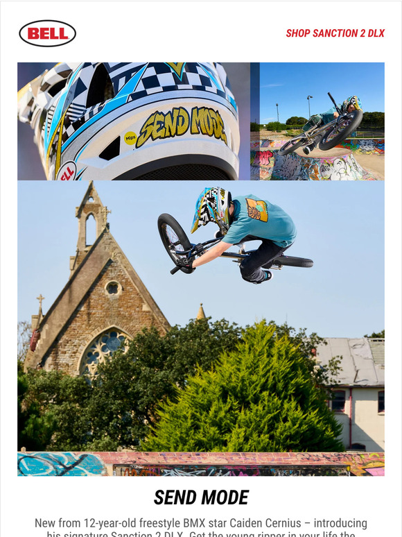 Bell Helmets: Caiden BMX Exclusive Bell Helmet is Here! | Milled