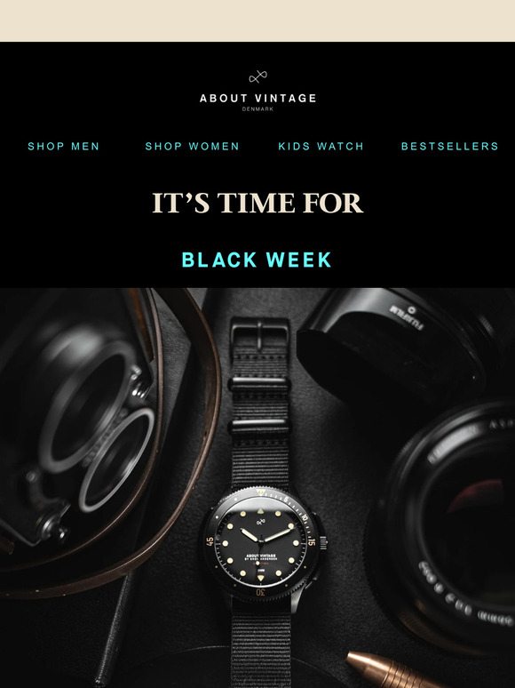 About Vintage: ⚫️ BLACK WEEK OFFERS ARE NOW LIVE | Milled
