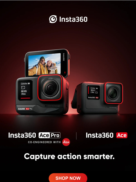 Insta360: Meet Ace & Ace Pro - our NEW, AI-powered action cameras 🔥 ...