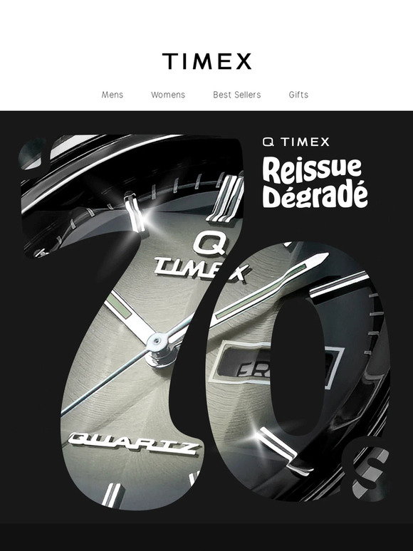 Timex: Coming Soon: Q Timex Reissue Dégradé | Milled