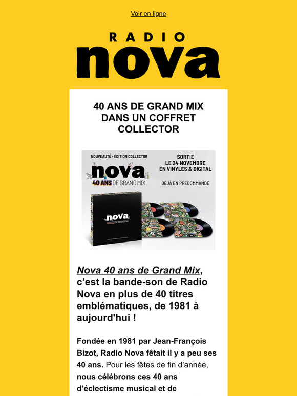 Nova: 40 ans de Grand Mix dans un Coffret Collector | Milled