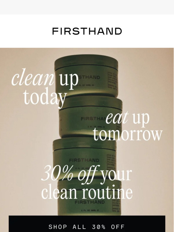 Firsthand Supply: Before you’re too stuffed… | Milled