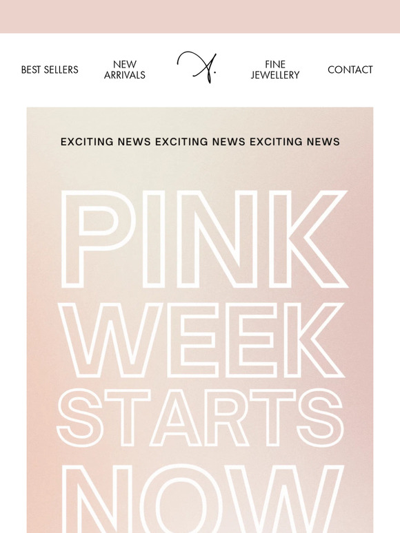Alexandra Mosher Studio: PINK WEEK Starts Now! Bermuda Inspired ...