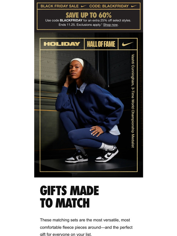 NIKE: Gifts that go better together 👯 | Milled