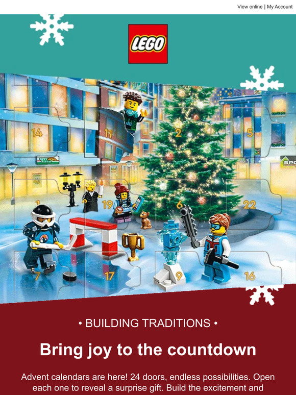 LEGO: Start the countdown with LEGO® advent calendars | Milled