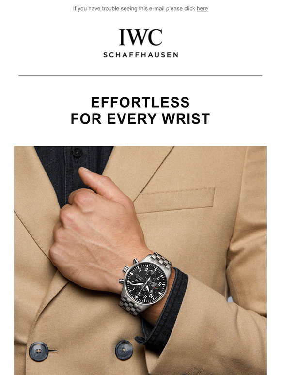 IWC: The iconic reference that brings style to any lifestyle | Milled