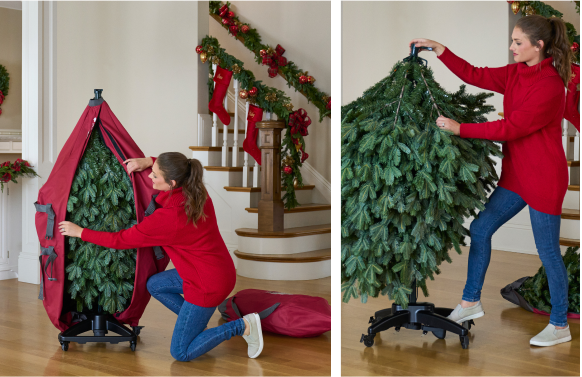 Balsam Hill: Our Flip Trees set up in seconds | Milled