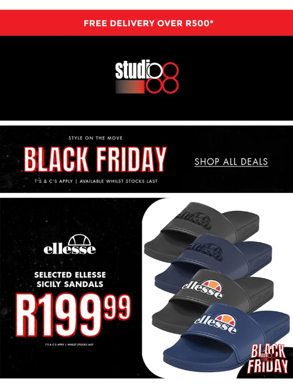 Studio 88: Kick back in Style🩴 | ellesse Sicily Slides at an Unbeatable ...