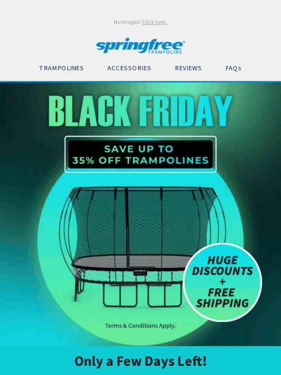 Springfree Trampoline: 🚨Enjoy Huge Savings Before They're Gone! | Milled