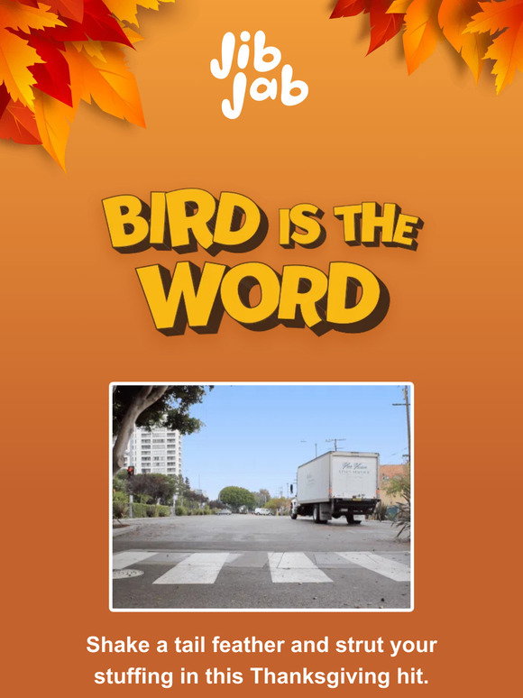JibJab: Shake a Tail Feather in this Thanksgiving Hit 🕺🏼 | Milled