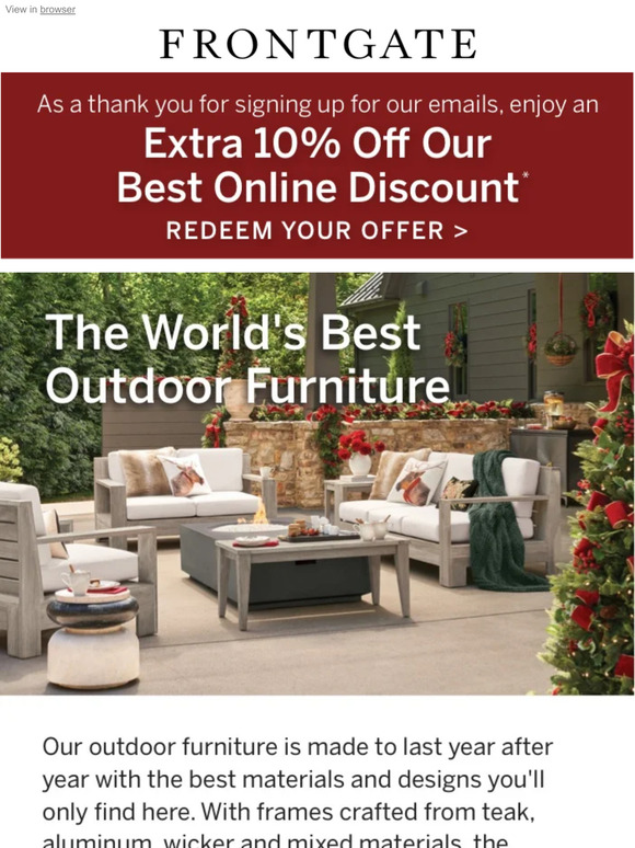 Frontgate: Explore all that we have to offer – indoors and out! Enjoy ...