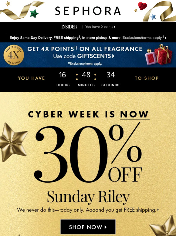 Sephora: The best sale your inbox has ever seen | Milled