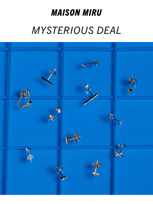 Maison Miru: BLACK FRIDAY STARTS NOW | Milled