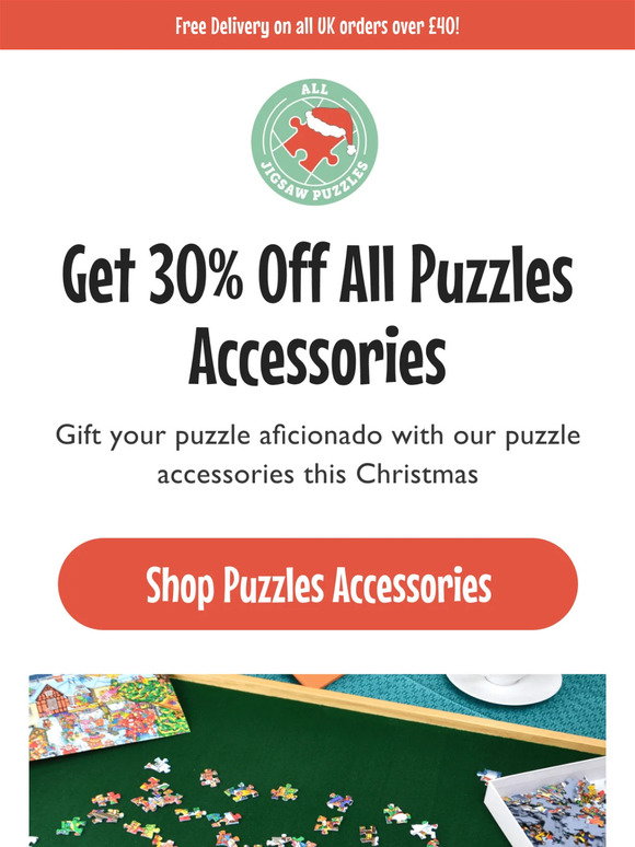 All Jigsaw Puzzles: Take 30% Off All Puzzle Accessories! 🖼️ | Milled