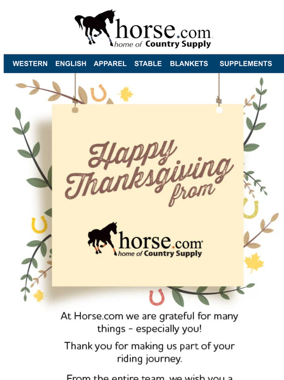 Horse: Two Simple Words: Thank You | Milled