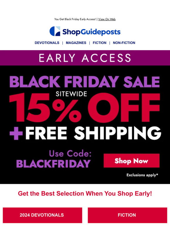 Guideposts: Shop Now - While the Turkey's Roasting 🦃 | Milled