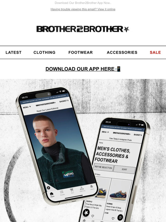 Brother2Brother: IT'S HERE! DOWNLOAD OUR NEW APP NOW📲 | Milled