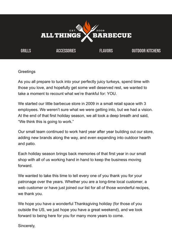 All Things Barbecue: A Letter from our Founder, Don Cary | Milled