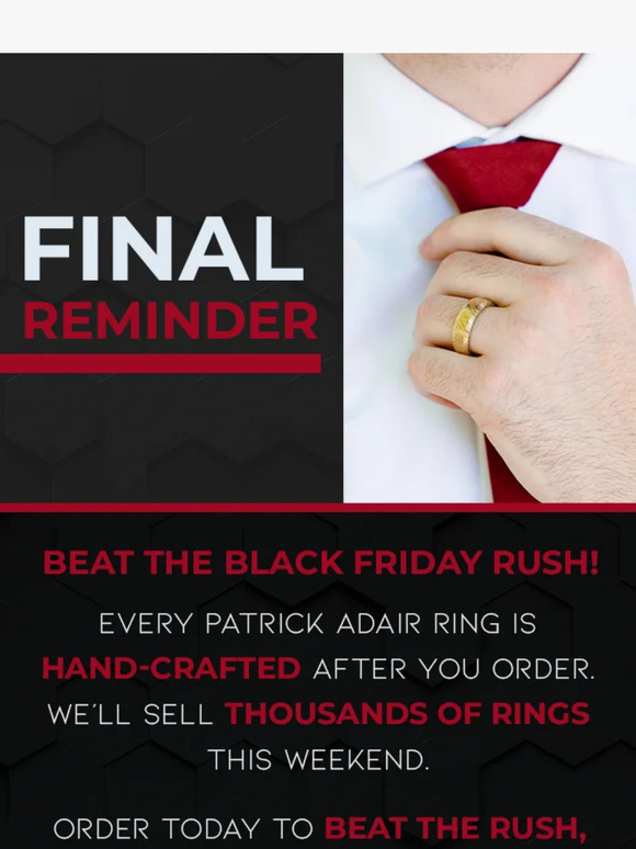 Patrick Adair Designs: Skip the Line with Priority Processing | Milled