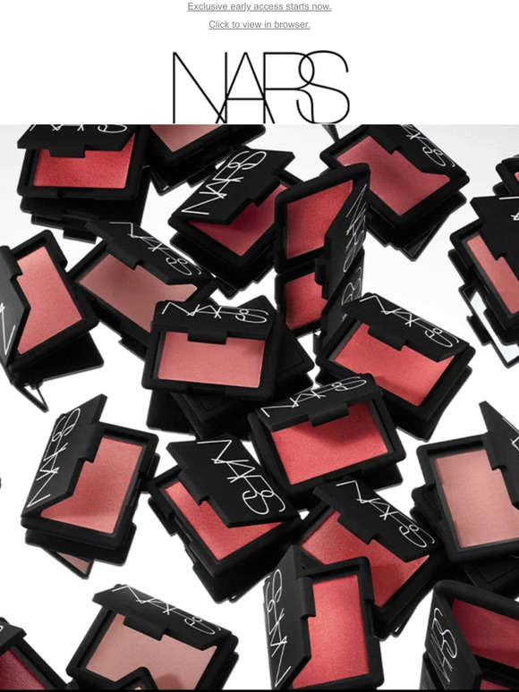NARS: VIP access: 35% off glow-tos. | Milled