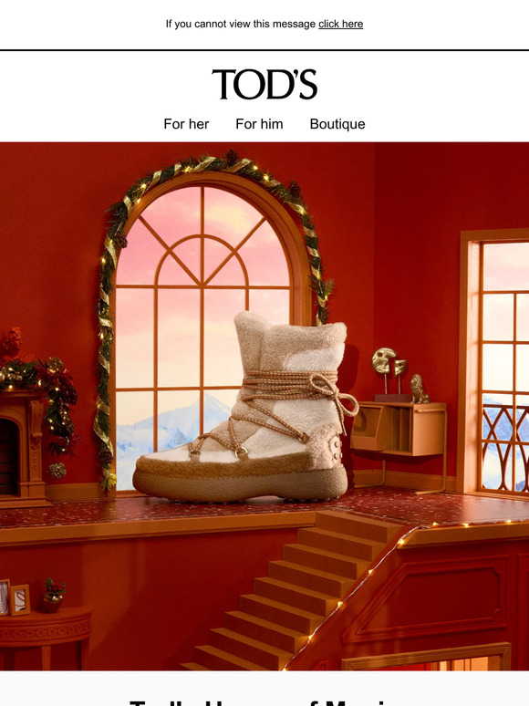 Tod's: Gift a Tod’s essential for the holidays | Milled