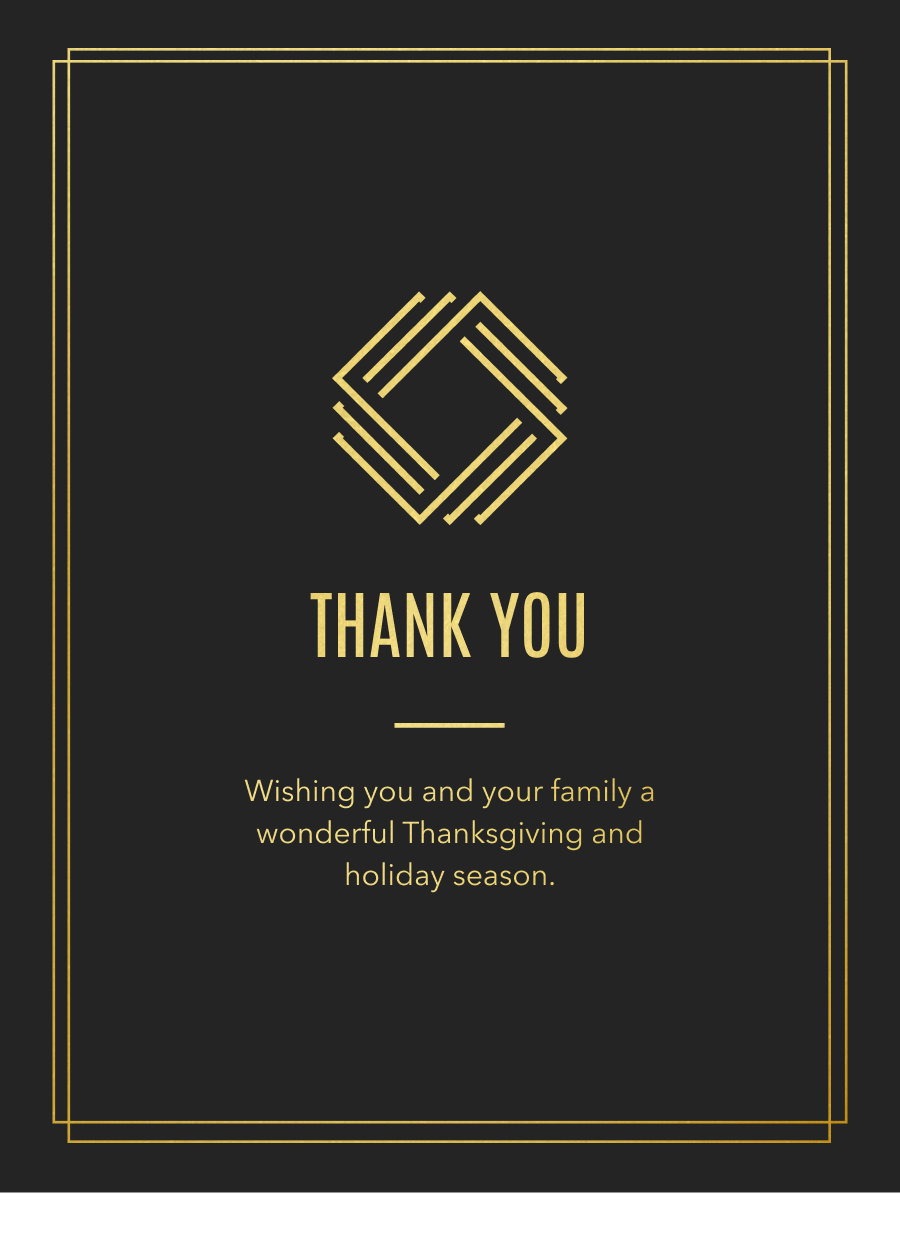 Knot Standard: From Our CEO | Thank You | Milled
