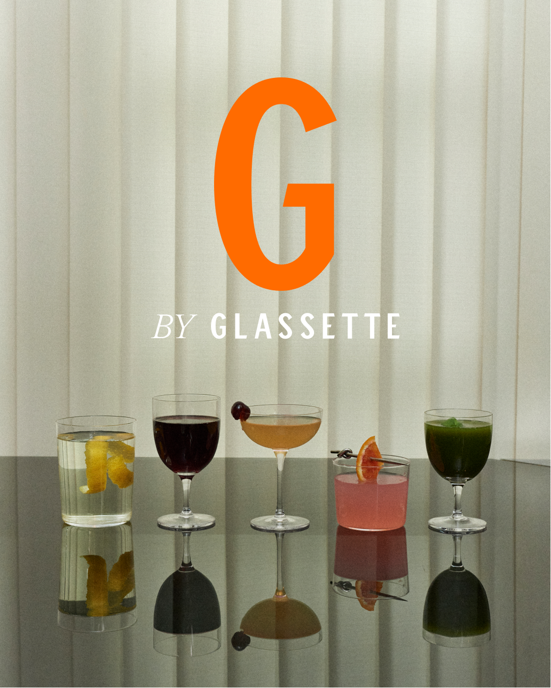 Glassette: G by Glassette: our debut glassware collection now live ...