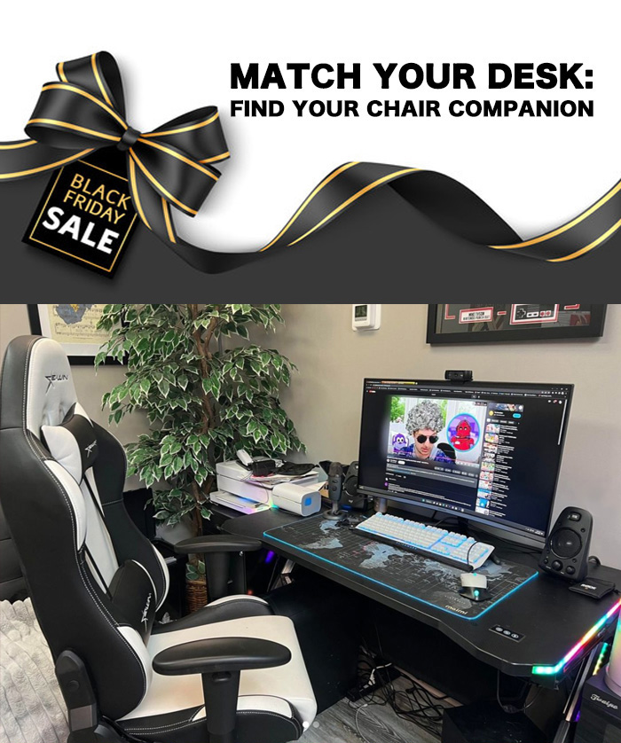 Ewin Racing: Game-Changing E-WIN RGB Desks - Unmissable Black Friday ...