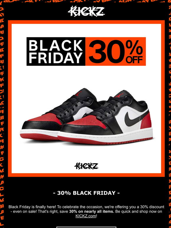 Kickz: , 30% off for BLACK FRlDAY! | Milled
