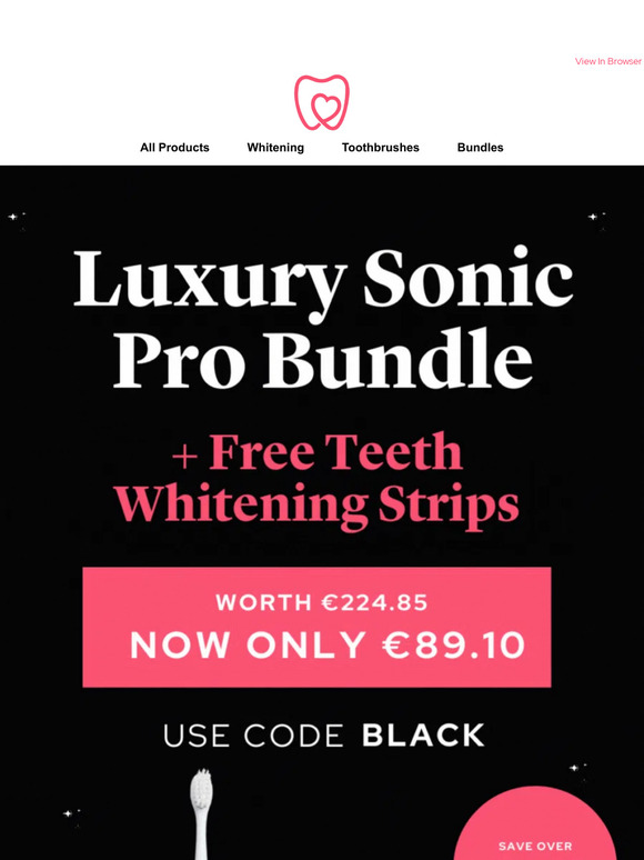 Spotlight Oral Care: Save Over €135 on Luxury Sonic Pro Bundle 😍 | Milled