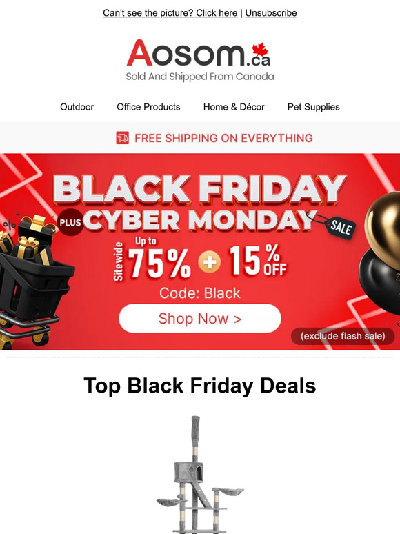 aosom canada: 2023 Aosom Black Friday Sale Last Call | Milled