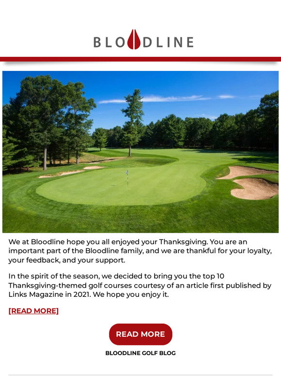 Bloodline Golf, LLC: The Top 10 Thanksgiving-Themed Golf Courses | Milled