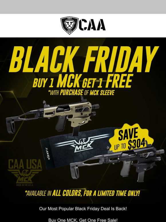 CAA: 🔥 Black Friday MCK BOGO Sale In All Colors 🔥 | Milled