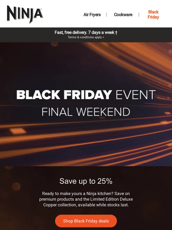 Ninja Kitchen: Ninja Black Air Fry-Day deals inside! 💌 | Milled