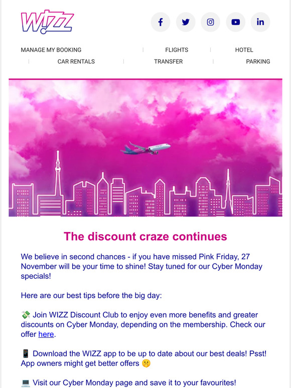 Wizz Air: Did you miss Pink Friday? | Milled