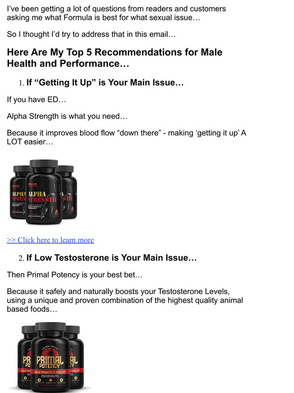 The New Alpha Us 5 Best Formulas For Male Virility And What Each
