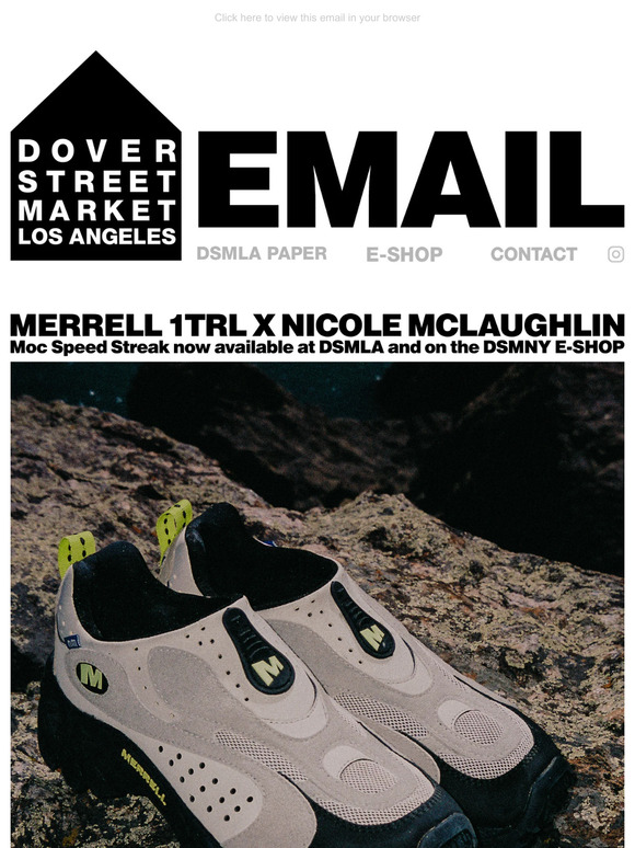 Dover Street Market: Merrell 1TRL x Nicole Mclaughlin Moc Speed Streak ...