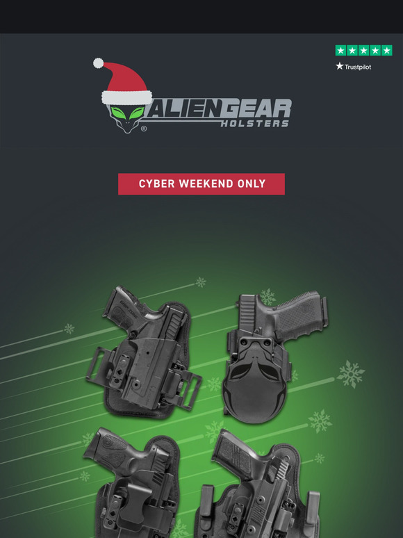 Alien Gear Holsters: Alien Gear Black Friday and Beyond! | Milled