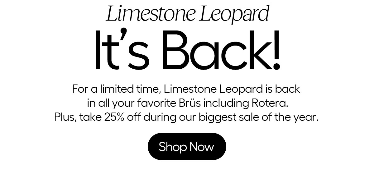BruMate: SURPRISE: Limestone Leopard is Back! 🚨 | Milled
